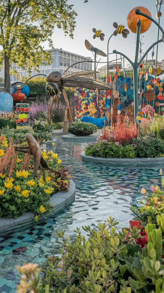 Why Use Art Installations in Urban Gardens? – Best Playground Sets
