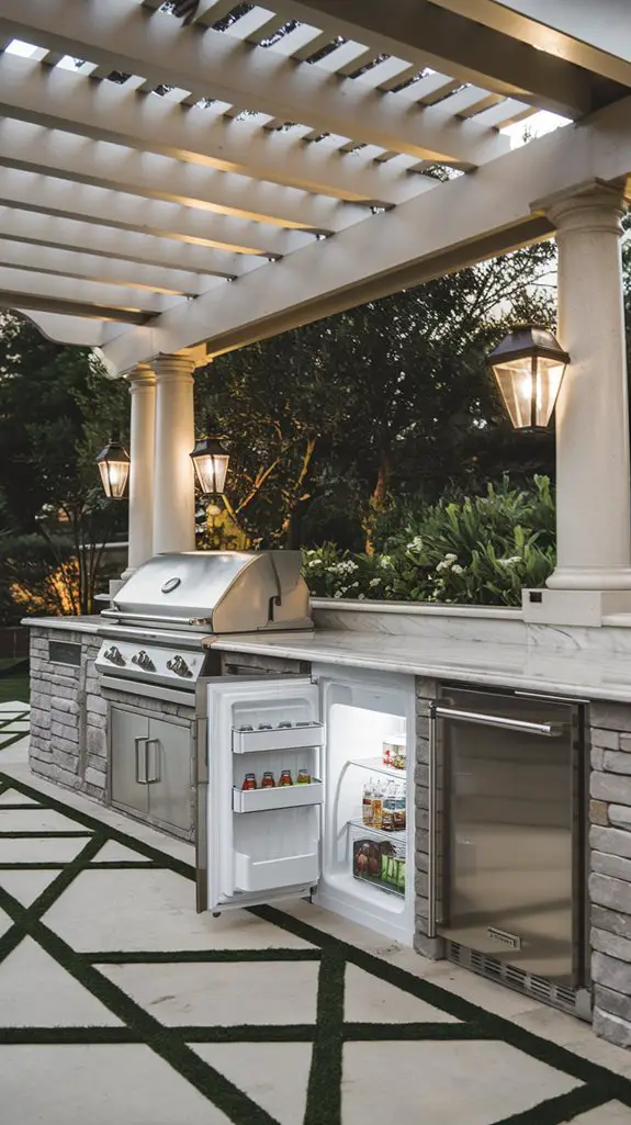 Top Outdoor Kitchens With Built-In Refrigeration – Best Playground Sets