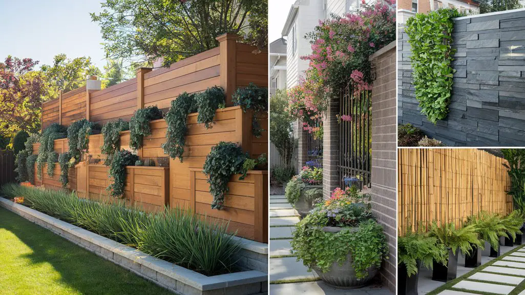 7 Privacy Fencing Styles With Planter Options – Best Playground Sets