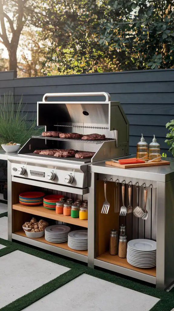 10 BBQ Grill Setups With Smart Storage Options – Best Playground Sets